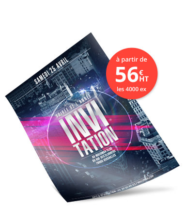 Impression de flyers en ligne - Ooprint